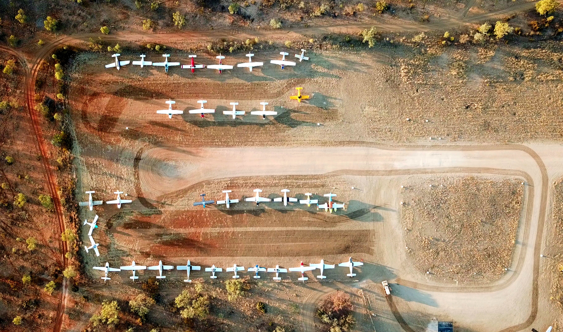 Red Planet Software Outback Air Race 2025 supporting the RFDS
